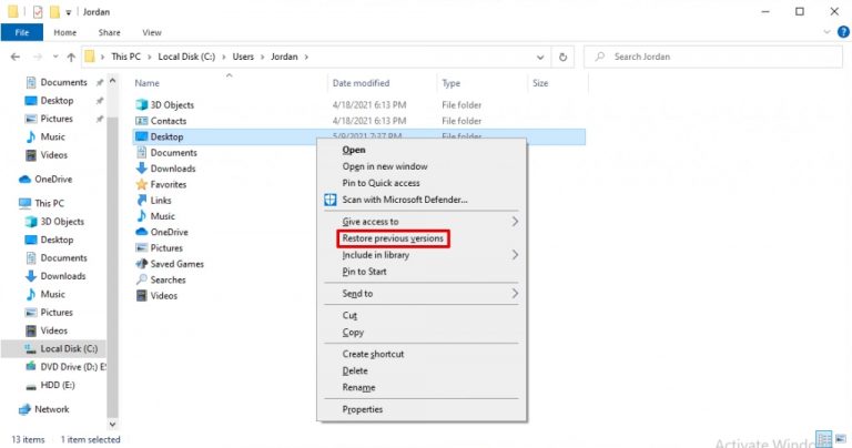 How to Recover Files & Folders Deleted From Windows Desktop
