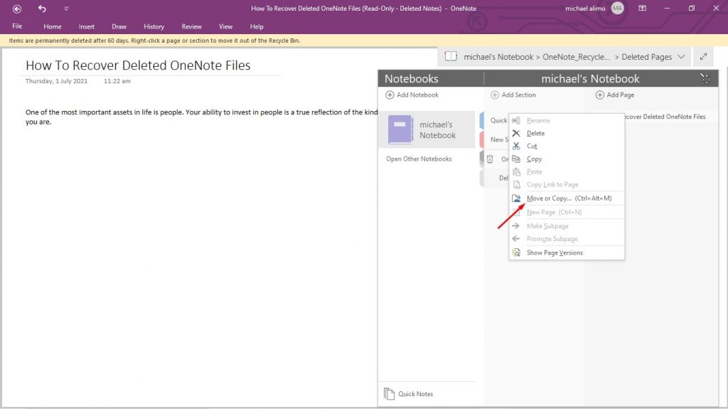 How to Recover Deleted OneNote Files on Windows 10 (3 Proven Solutions ...