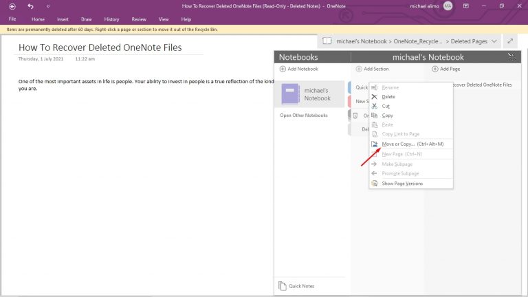 How to Recover Deleted OneNote Files on Windows 10 (3 Proven Solutions ...
