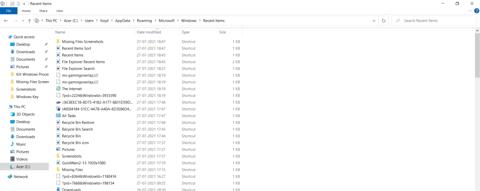 How to Find Lost/Missing/Disappeared Files on Windows 10