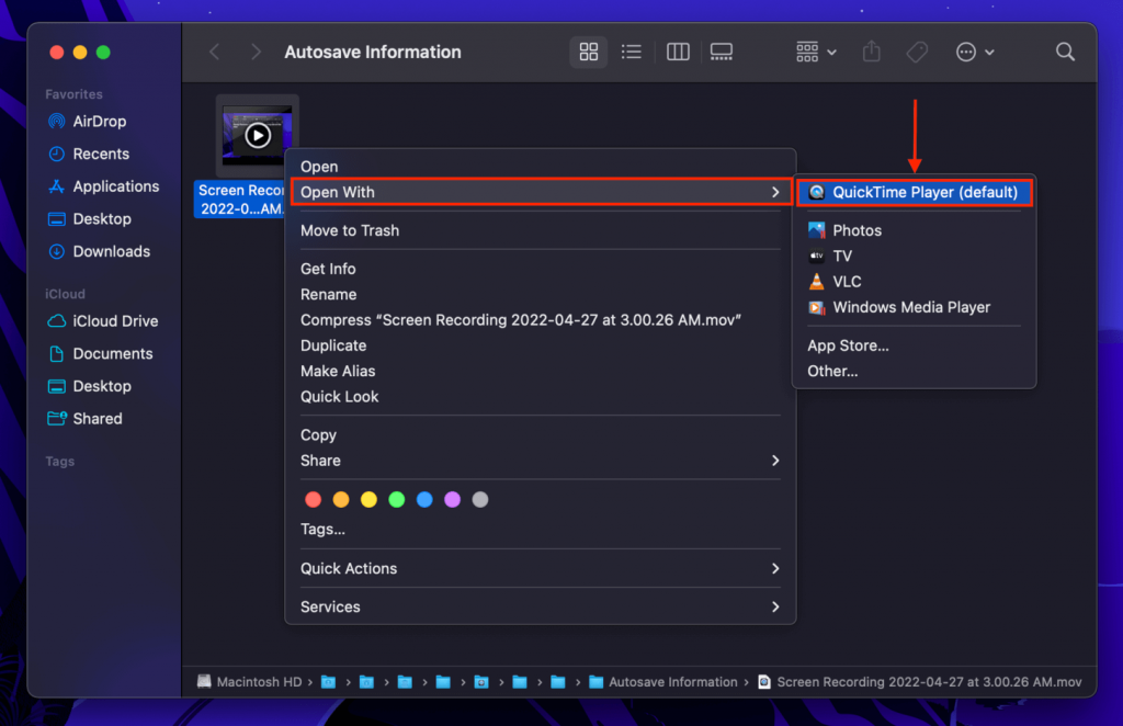 How to Recover Deleted/Unsaved QuickTime Recordings on a Mac