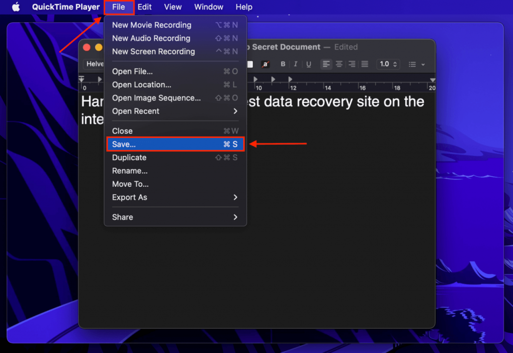 How to Recover Deleted/Unsaved QuickTime Recordings on a Mac