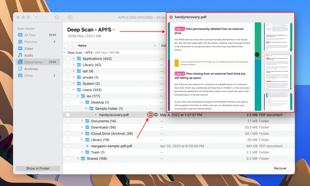 How to Recover Unsaved/Deleted/Lost PDF Files on Mac (2025)