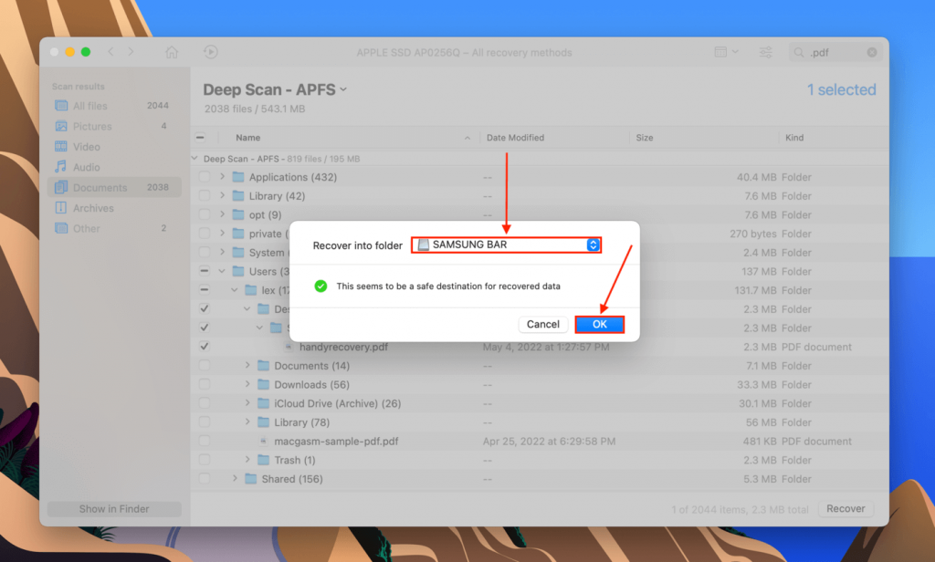 How to Recover Unsaved/Deleted/Lost PDF Files on Mac (2025)