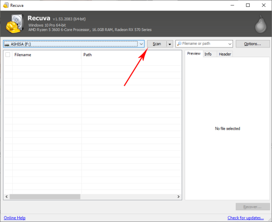 Recuva SD Card Recovery: How to Recover Data From a Memory Card With ...