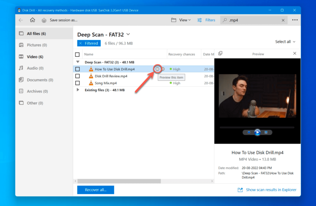 MP4 File Recovery: How to Recover Deleted MP4 Videos (2024)