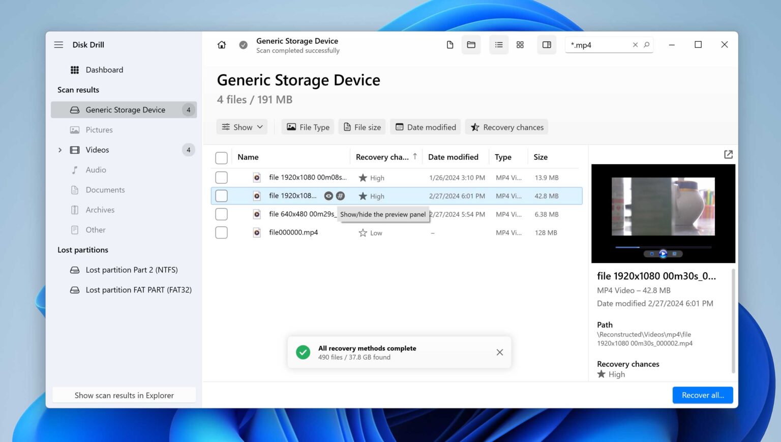 How to Recover Lost or Deleted MP4 Videos: Step-by-Step Guide