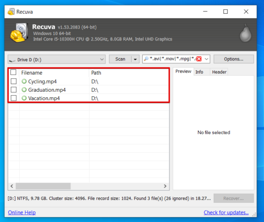 MP4 File Recovery: How to Recover Deleted MP4 Videos (2024)