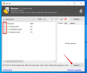 MP4 File Recovery: How to Recover Deleted MP4 Videos (2024)