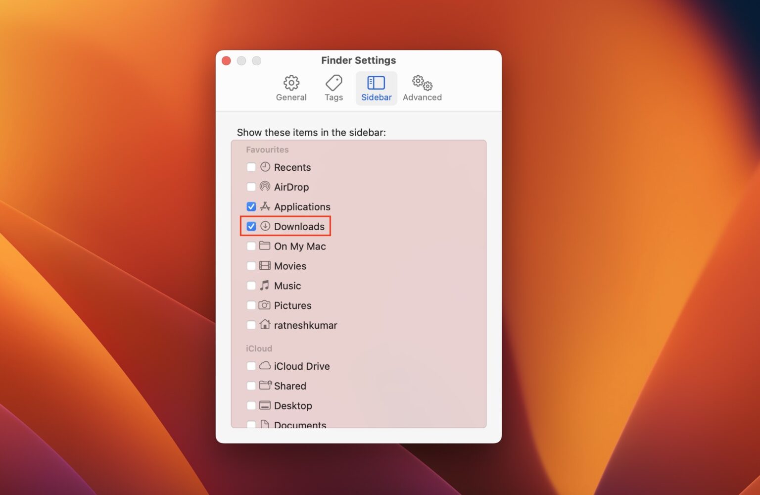 How to Restore Downloads Folder on Mac