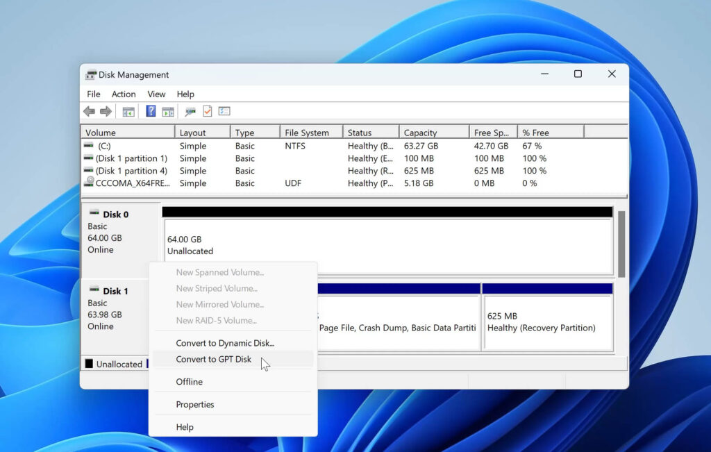 How to Convert MBR to GPT Without Data Loss (2025)