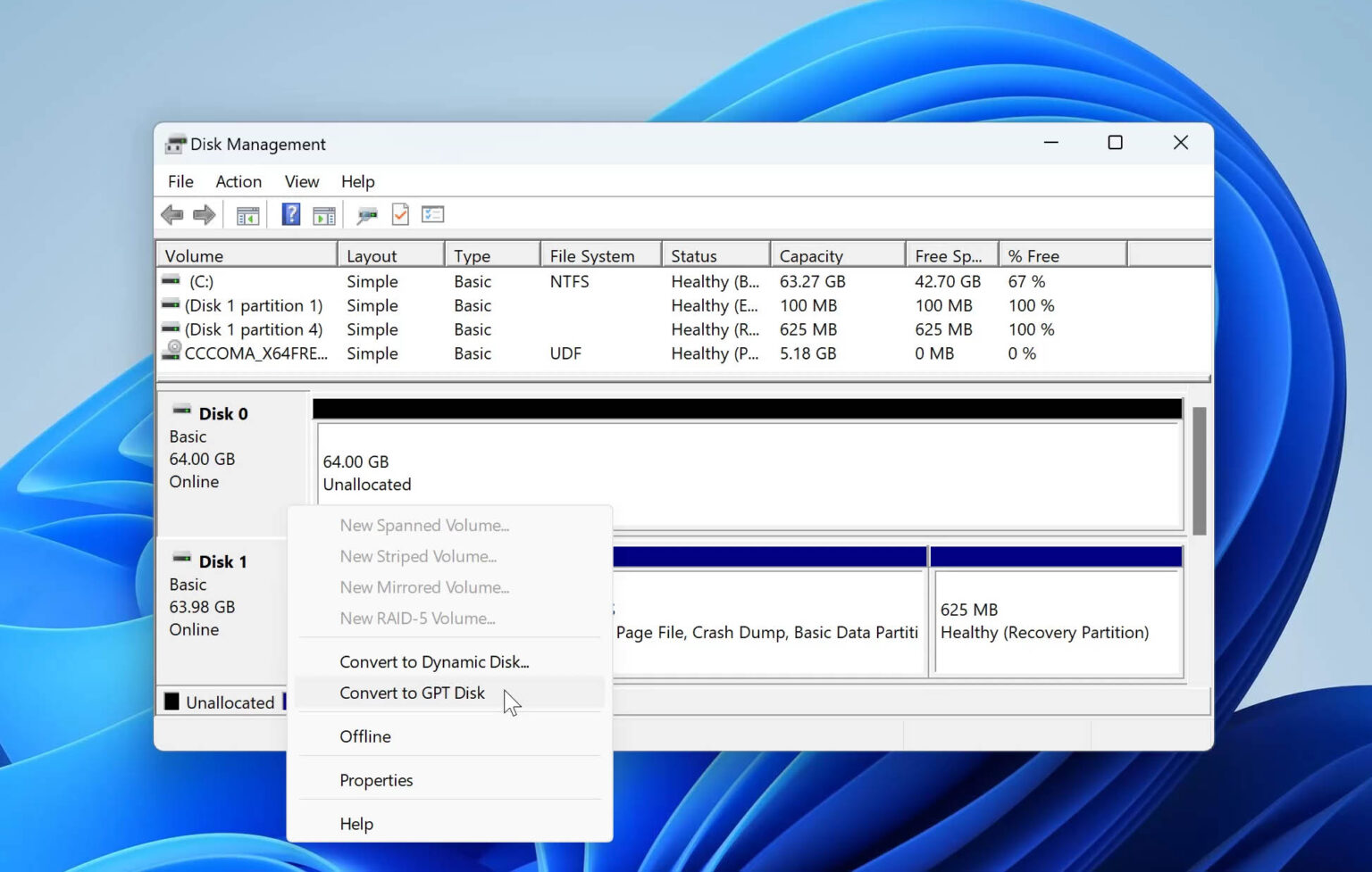 How to Convert MBR to GPT Without Data Loss (2026)