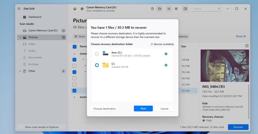 CR3 File Recovery: How to Recover Deleted Canon RAW Version 3 Photos