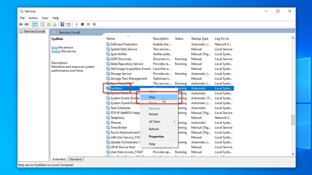 How to Fix a 100% Disk Usage on Windows 10