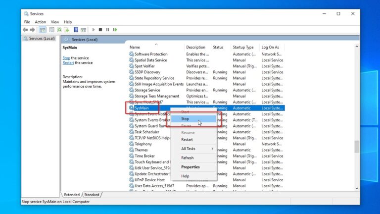 How to Fix a 100% Disk Usage on Windows 10