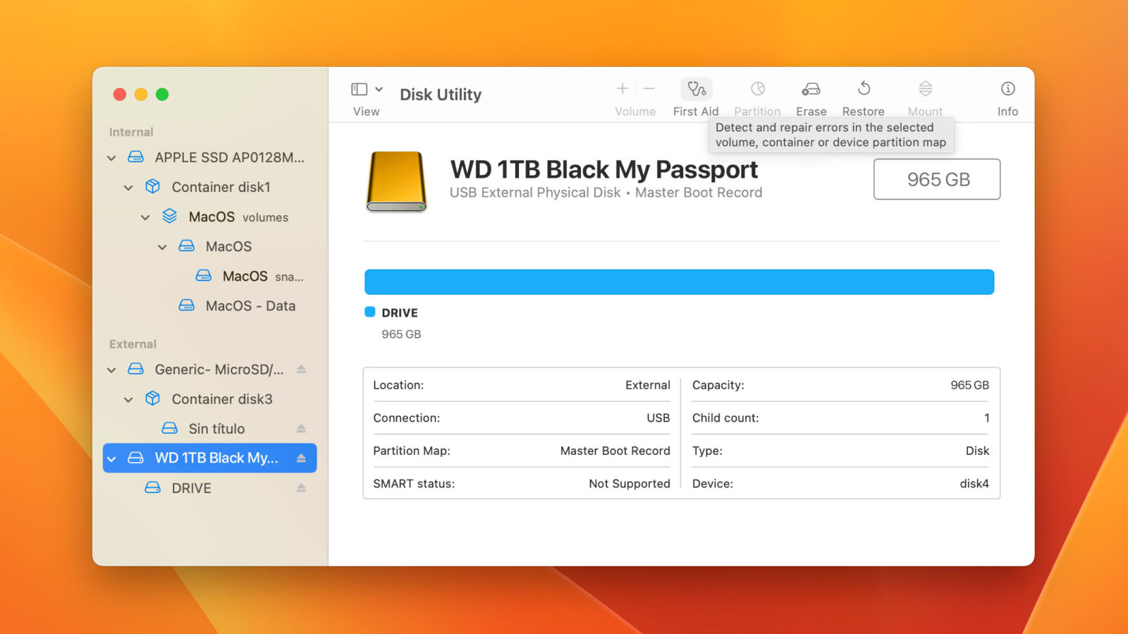 How to Fix – WD My Passport Not Showing Up on a Mac
