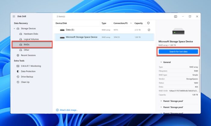 How to Recover Data from Microsoft Storage Spaces