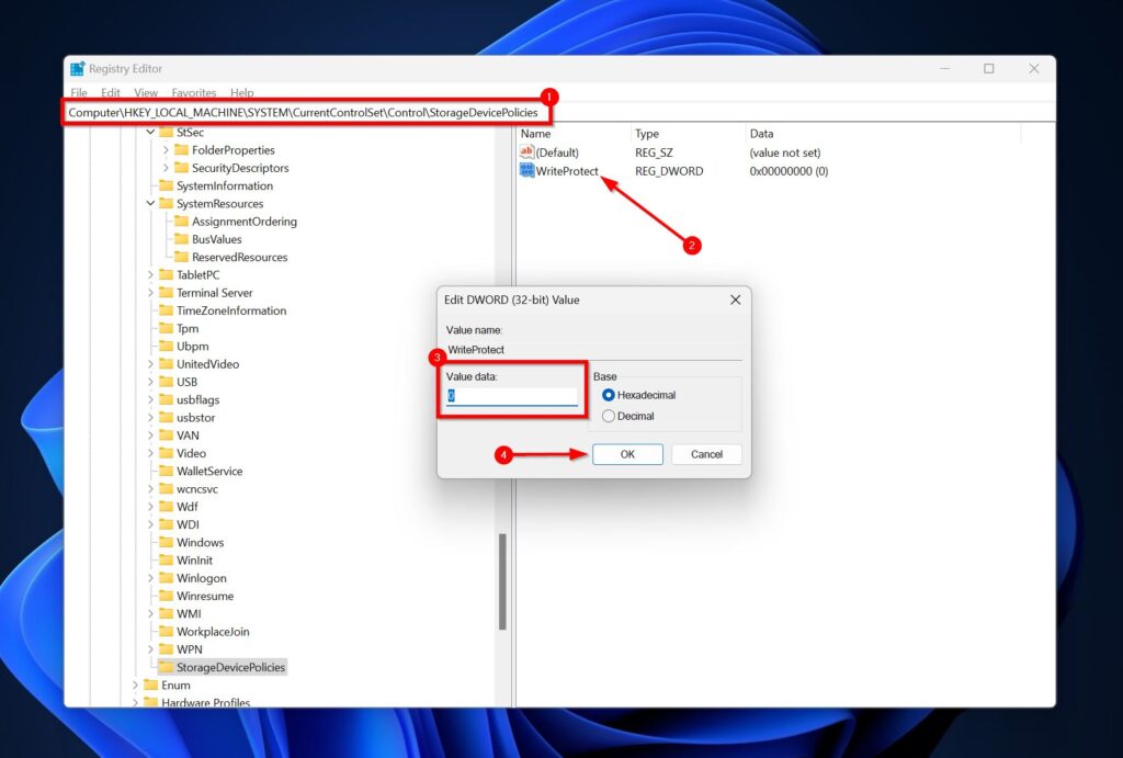 How to Remove Write Protection from USB Drive