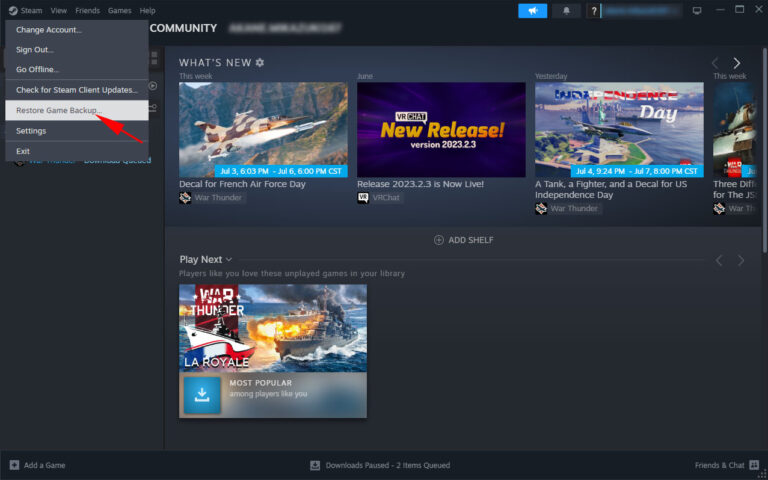 How to Recover Deleted Steam Files, Game Data, and Game Saves on PC