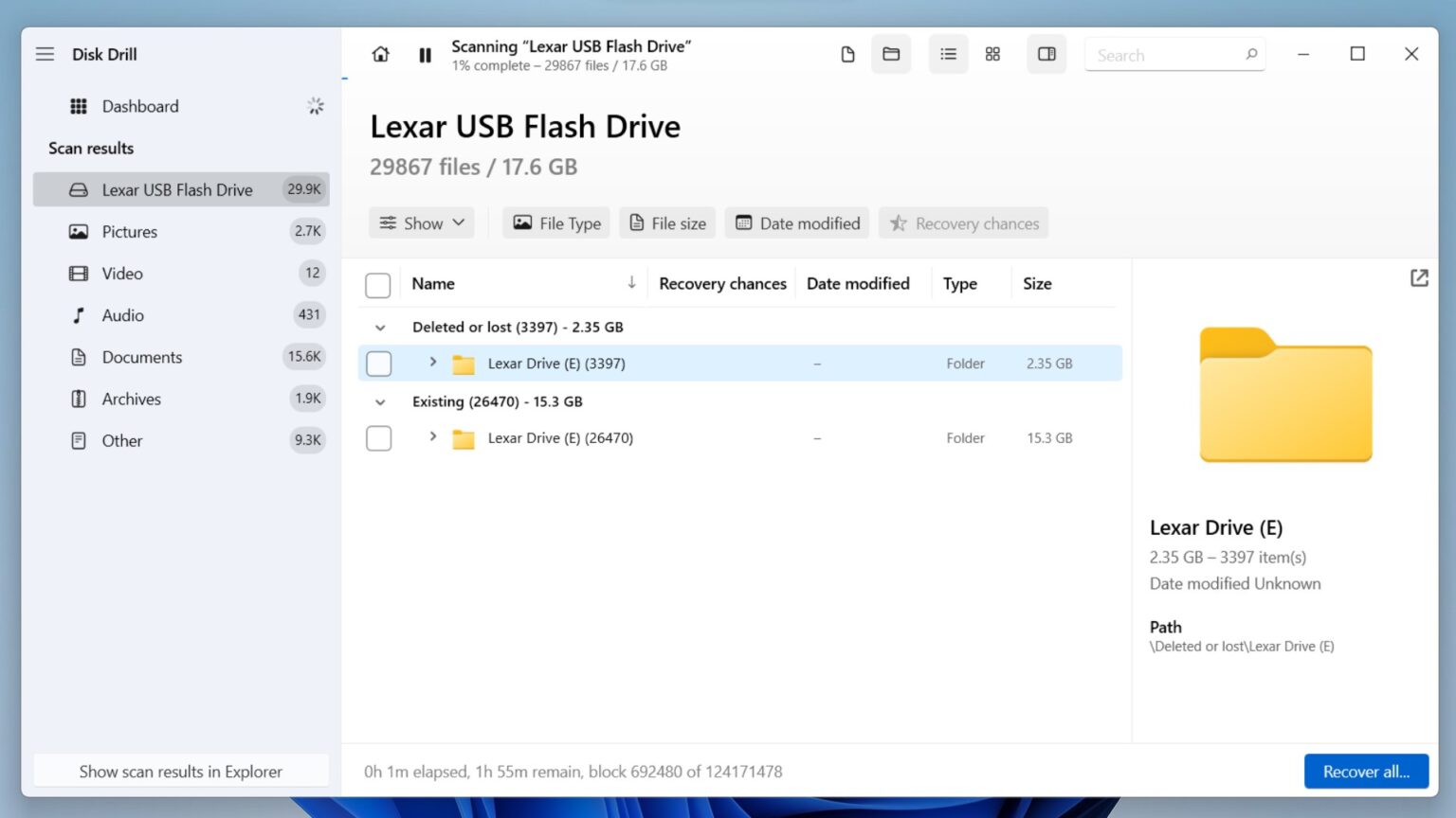 How to Recover Data From Lexar USB Flash Drives