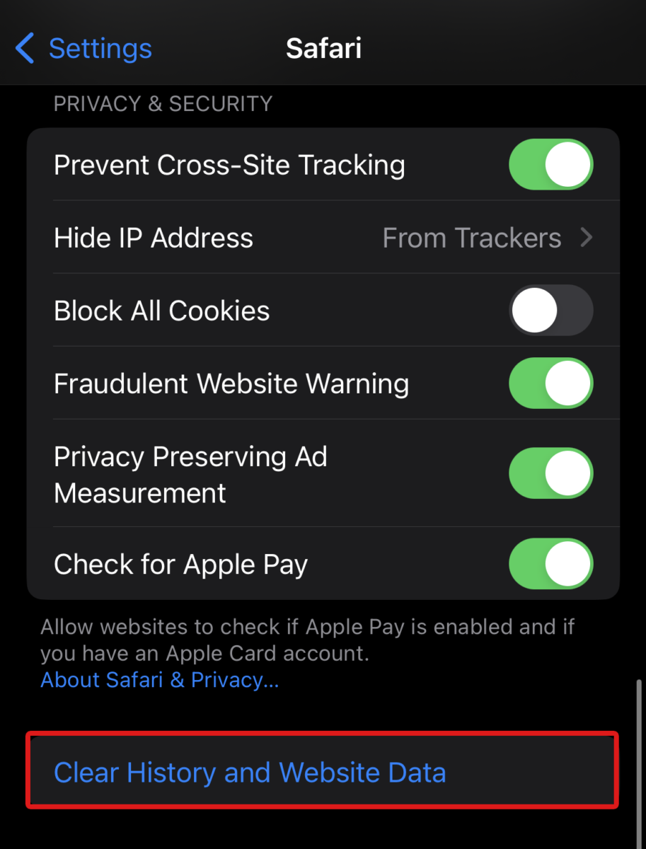How to Clear Cookies on iPhone
