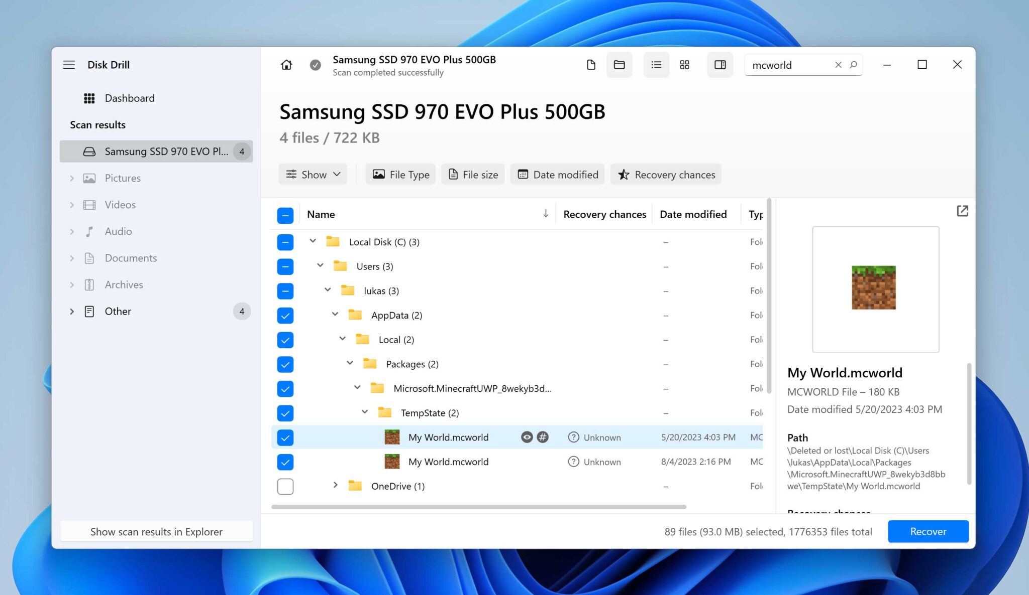 How to Recover Deleted Minecraft Worlds (2025)