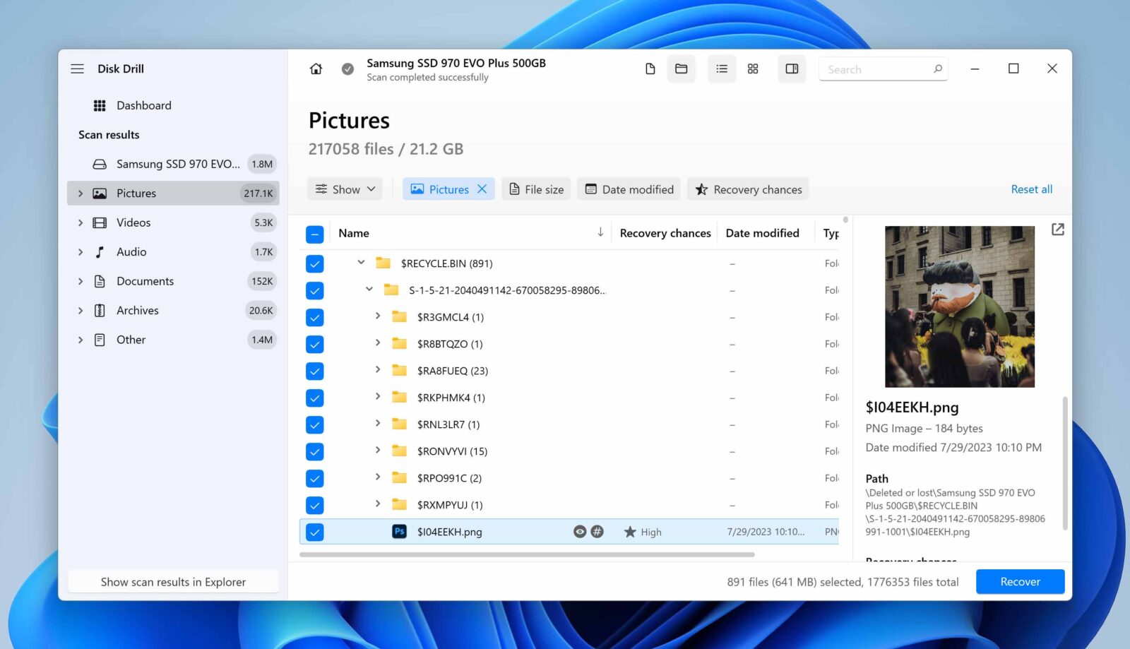 Deleted File Not in the Recycle Bin: How to Recover Your Data?