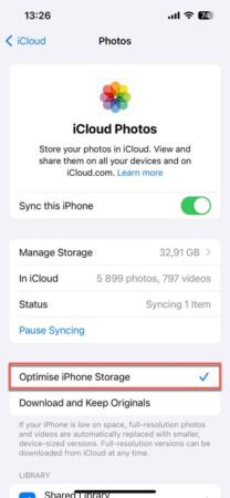 How to Fix 'iPhone Storage Full After Deleting Photos' Issue