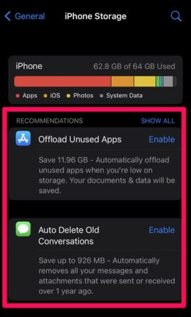 iPhone Memory Full Message: What to Do?