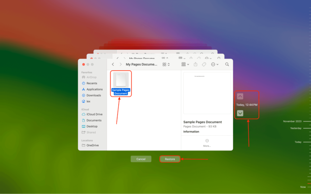 How to Recover Deleted/Unsaved Pages Document on a Mac
