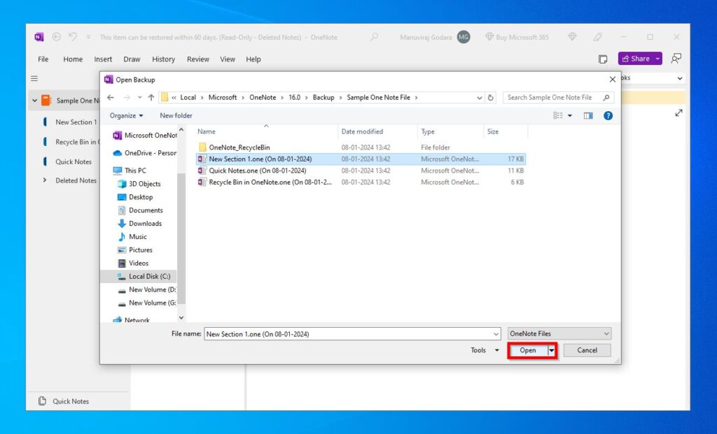 How to Recover Deleted OneNote Files (3 Proven Solutions)