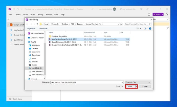 How to Recover Deleted OneNote Files (3 Proven Solutions)