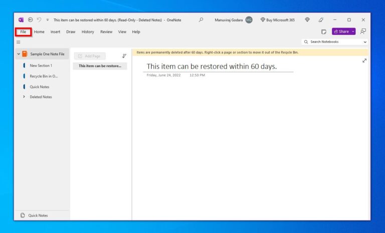 How to Recover Deleted OneNote Files (3 Proven Solutions)