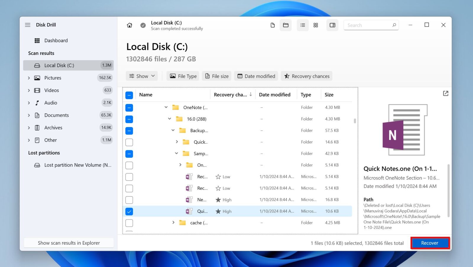 How to Recover Deleted OneNote Files (3 Proven Solutions)