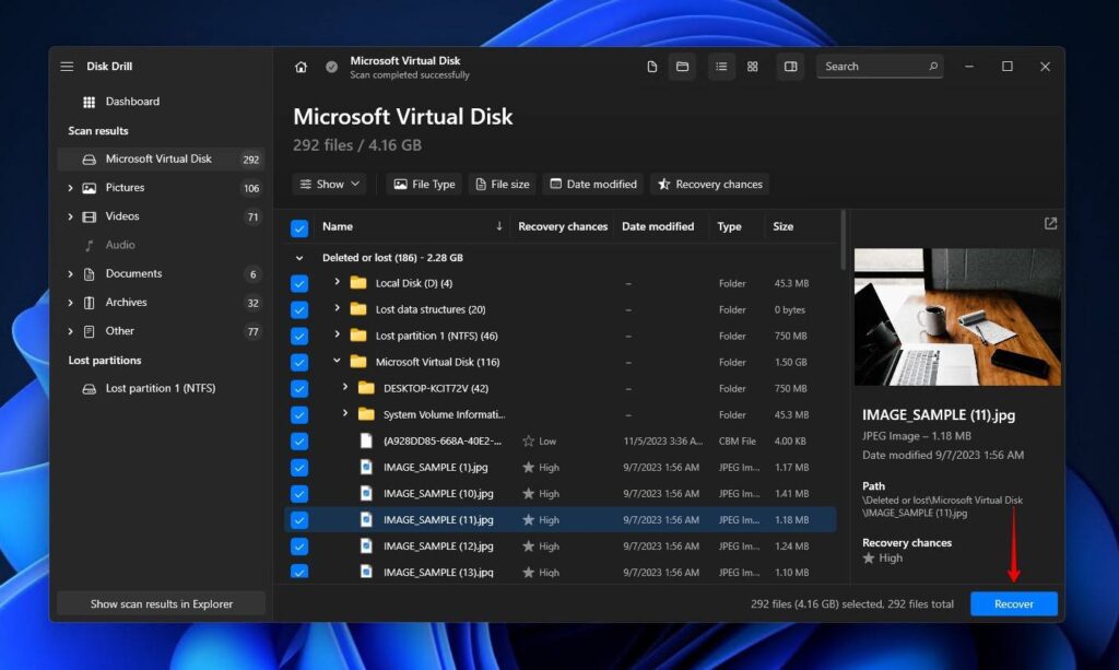 How to Recover Lost or Deleted Data From NTFS Hard Drives (2025)