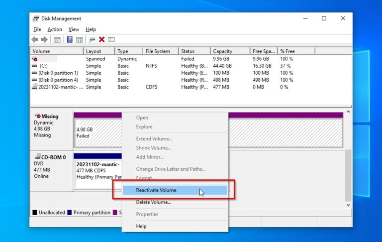 How to Fix Dynamic Disk is Invalid Error on Windows (Guide)