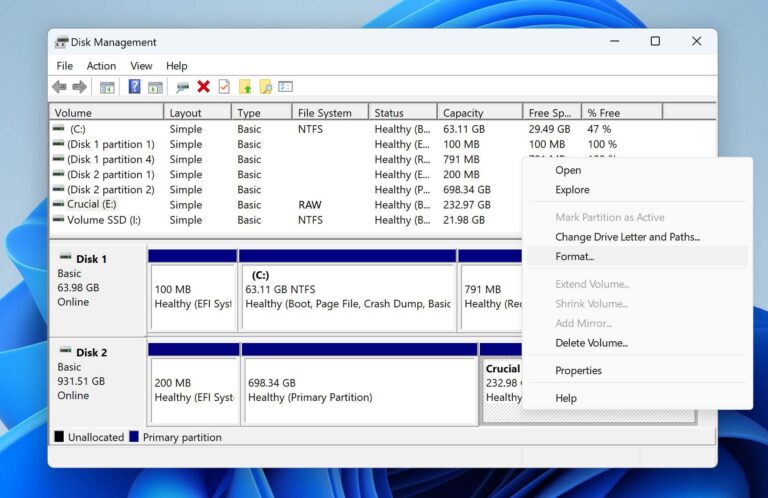 Crucial SSD Not Detected by Windows: How to Fix It?