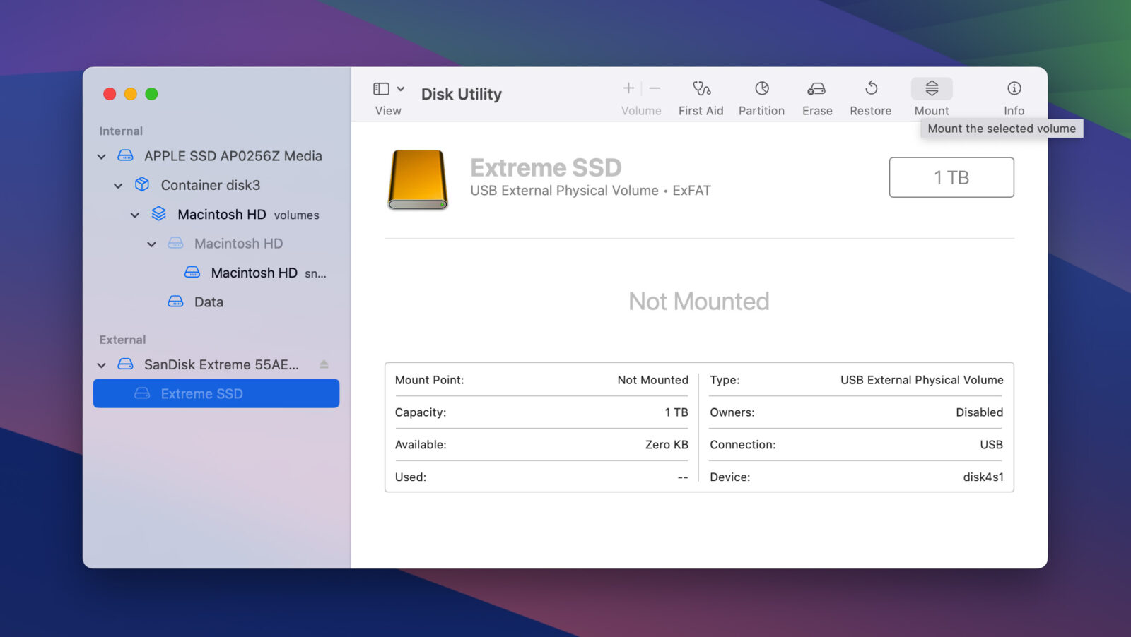 How to Fix SanDisk Portable SSD Not Detected by Mac