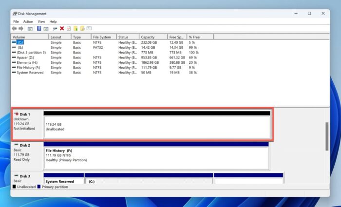 How to Fix SSD Not Showing Up (File Explorer, BIOS, Disk Management)