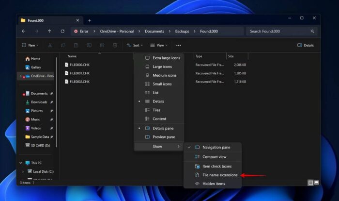 CHK File Recovery: How to Recover CHK Files