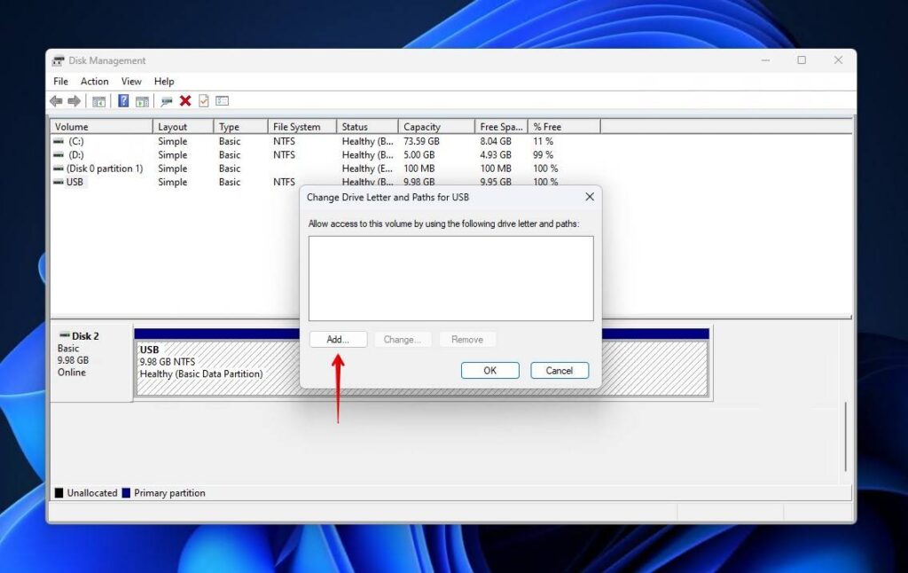External Hard Drive/USB Drive Shows Up in Device Manager but Not Explorer
