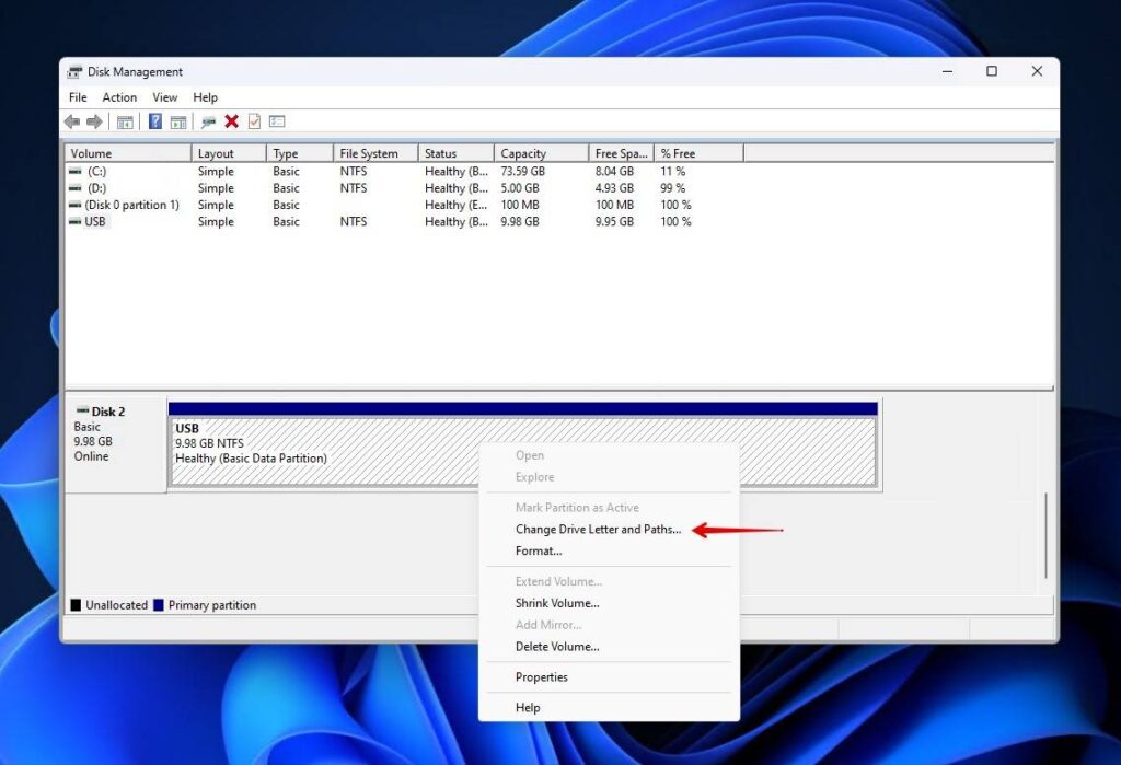 External Hard Drive/USB Drive Shows Up in Device Manager but Not Explorer