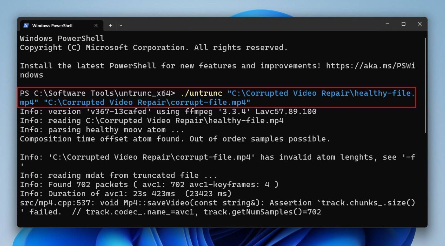 How to Fix Truncated MP4 Video Files (4 Repair Methods)