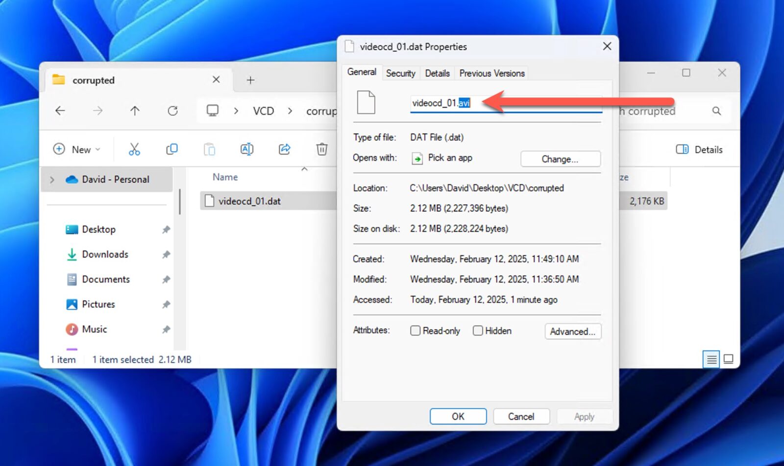How to Repair Corrupt DAT Video Files - Handy Recovery Advisor