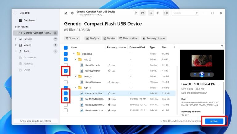 How to Recover Deleted Video Files from PC for FREE